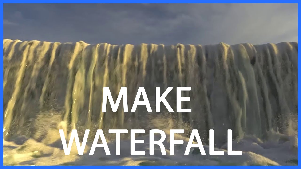 Create Waterfall in Houdini Tutorial - YouTube