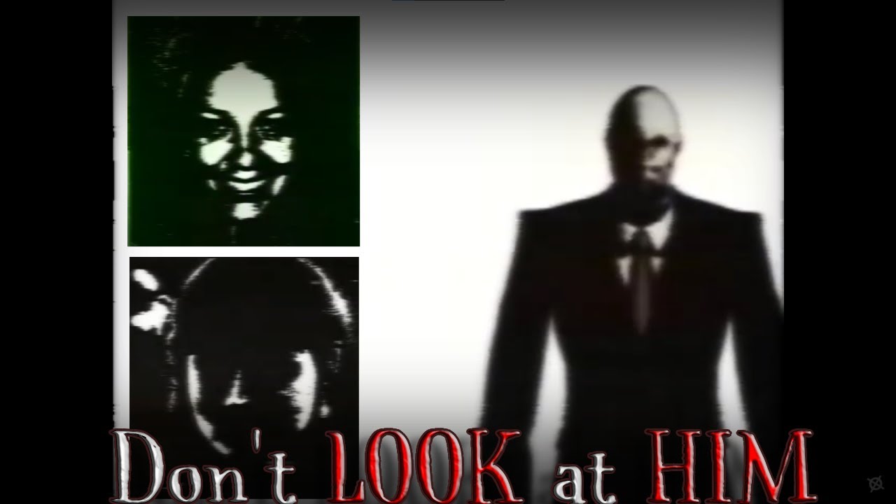 DO NOT MAKE EYE CONTACT WITH THE SLENDER MAN | The Man Hidden in The ...