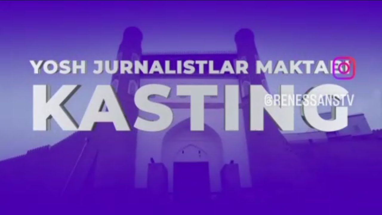 kasting jurnalistika 2024 yil buxoro - YouTube