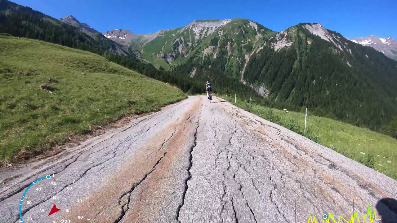 Chasing Bede down Col du Solude descent via Ornon - part 1 July 2019 ...