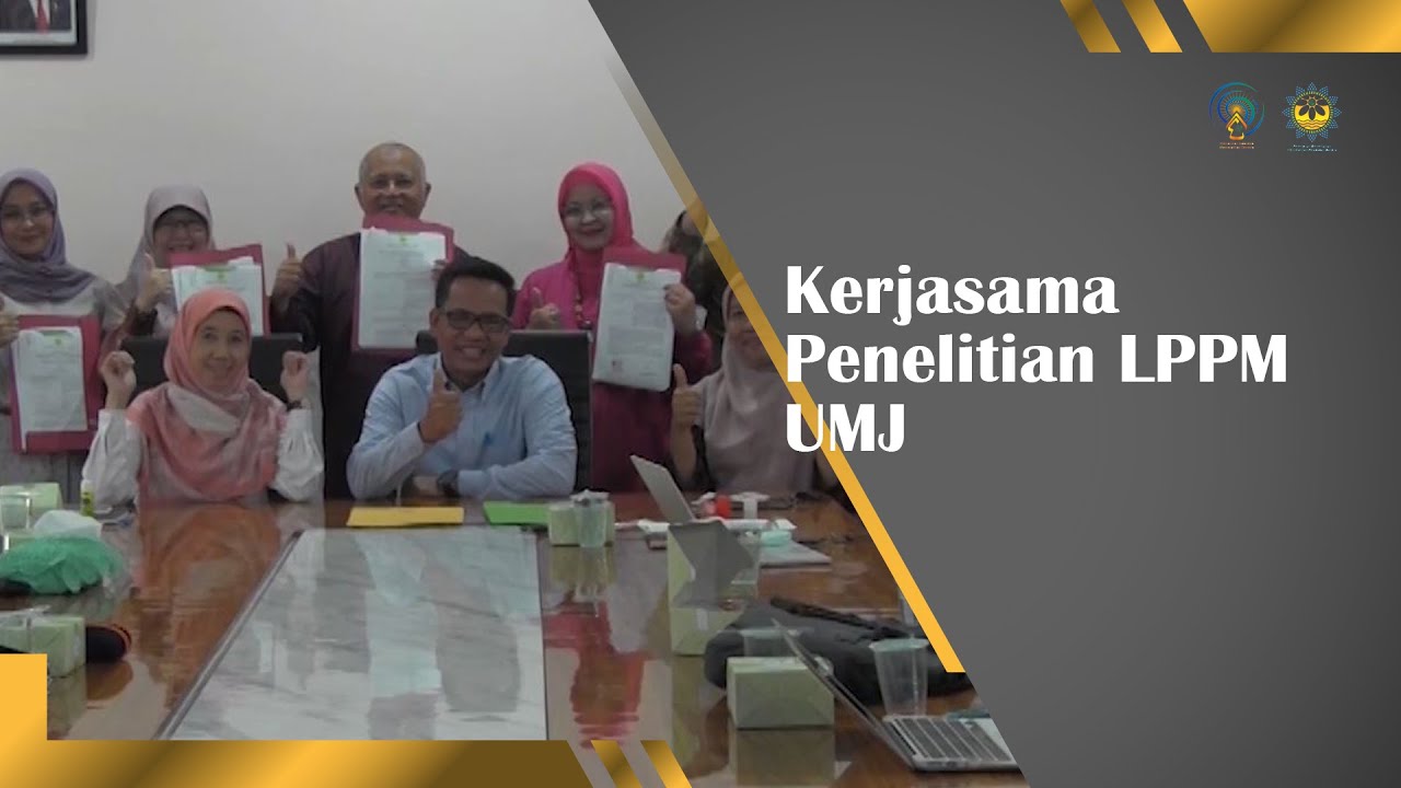 Kerjasama Penelitian LPPM UMJ - YouTube