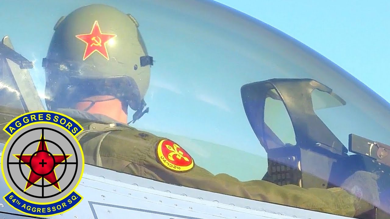 US Air Force, Aggressors. F-16 Fighting Falcon fighters during Red Flag ...