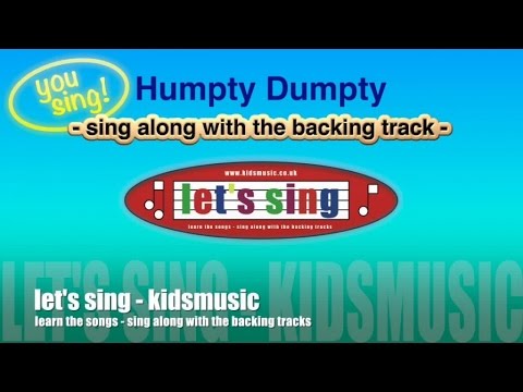 Kidzone - You Sing - Humpty Dumpty - YouTube