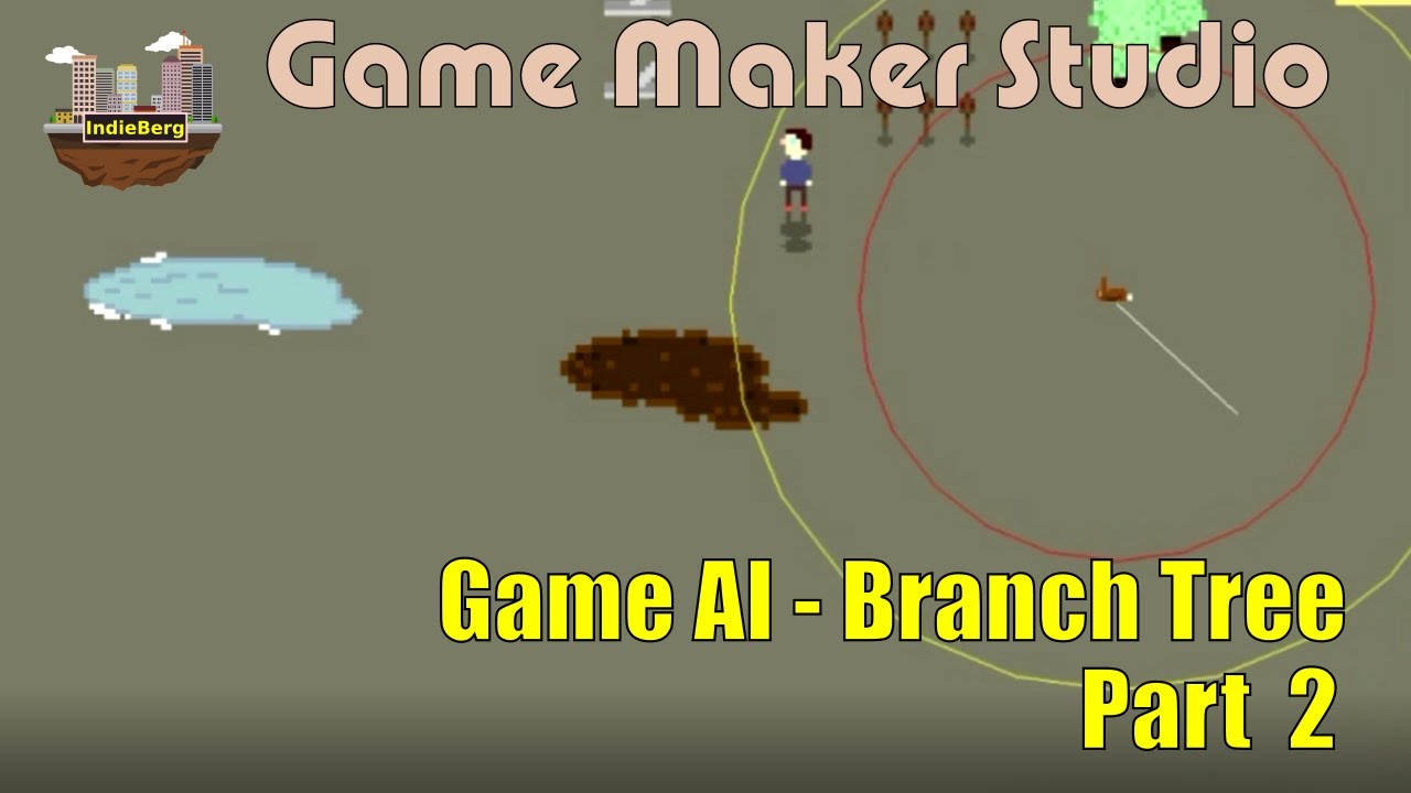 AI Branch Tree Pt 2 - Character Logic [AI Series][GameMaker Tutorial ...