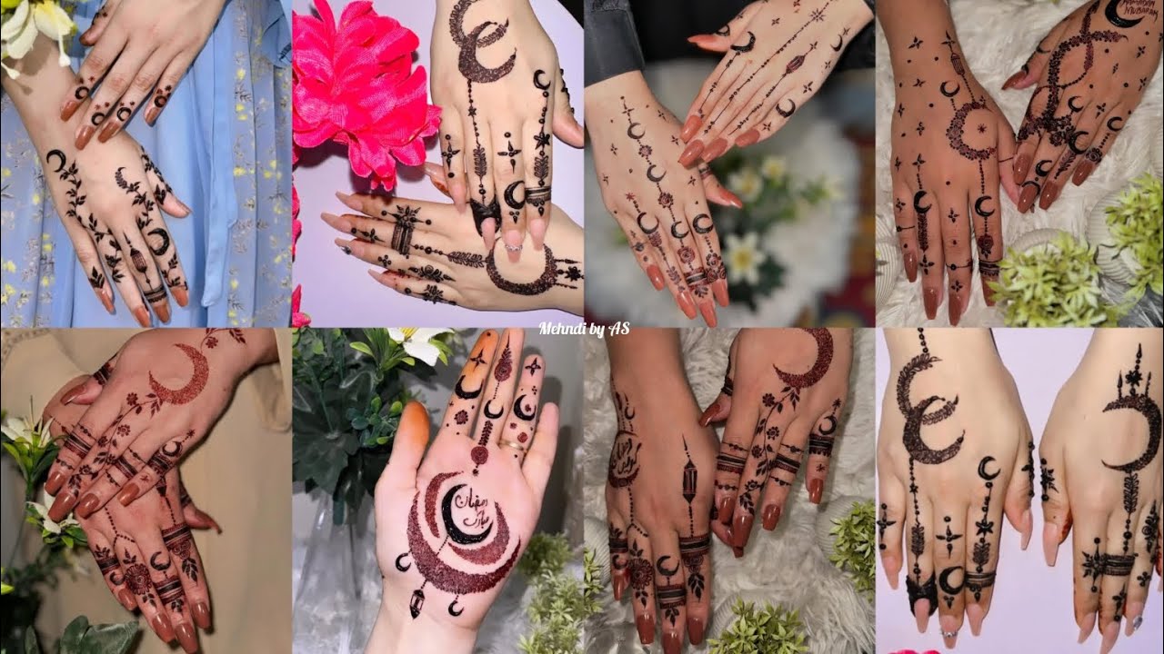 Ramadan Mehndi designs || Eid Mehndi design 2025 || ঈদের মেহেদি ডিজাইন ...