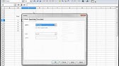 Spreadsheet Tutorial - Libre Office, Calc - YouTube