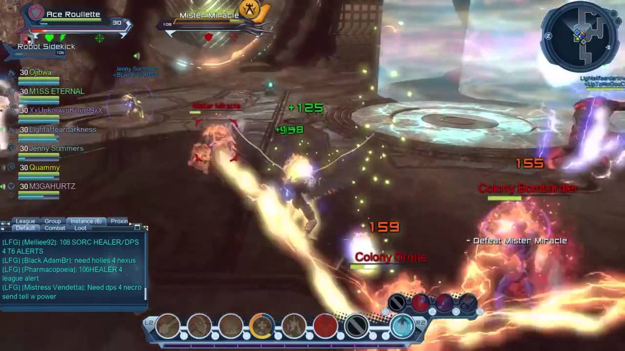 DC Universe Online Fire Tank Loadout - YouTube