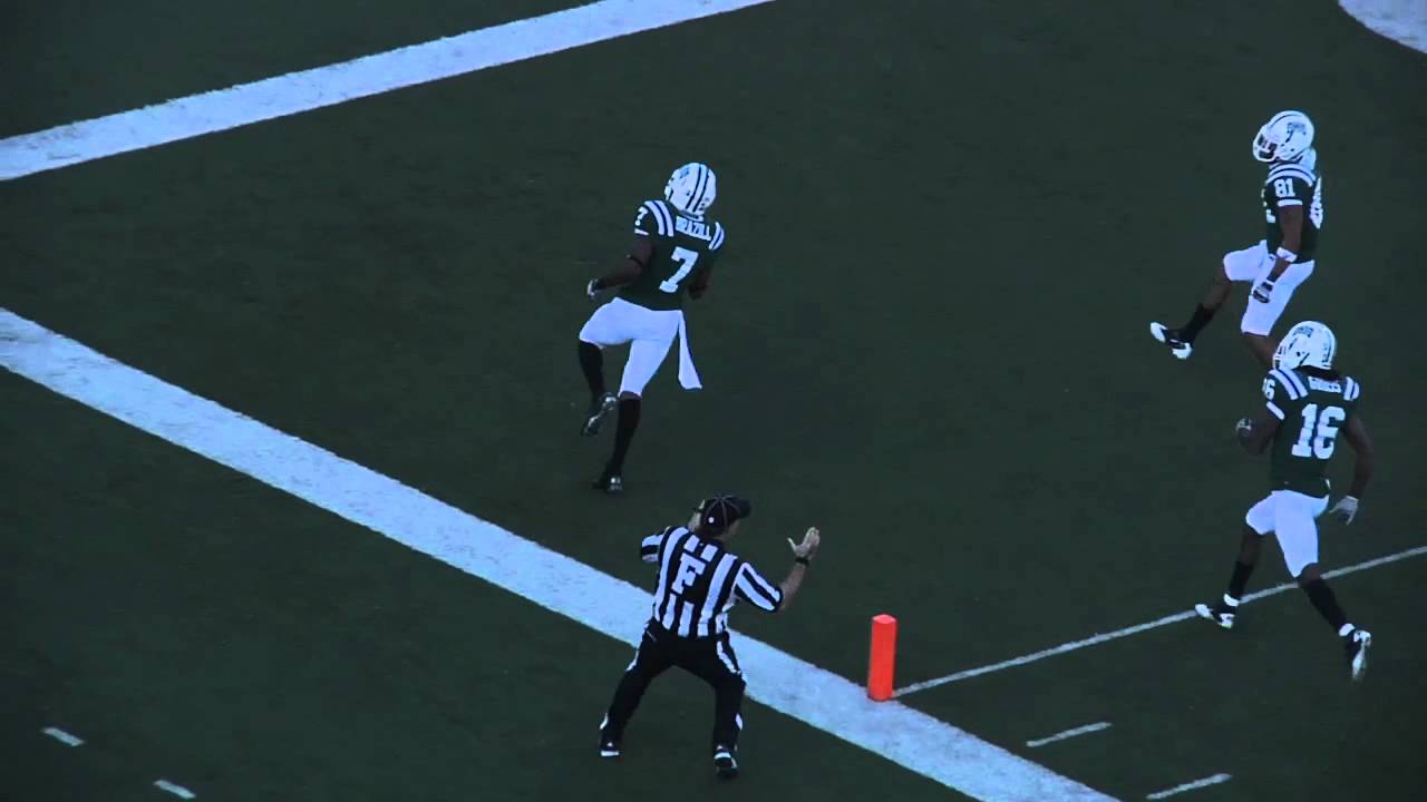 Ohio vs. Ball State, Tyler Tettleton TD pass to LaVon Brazill - YouTube