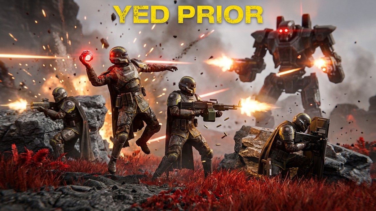 Helldivers 2 [Let´s Play] Automatons | #06 Yed Prior - YouTube