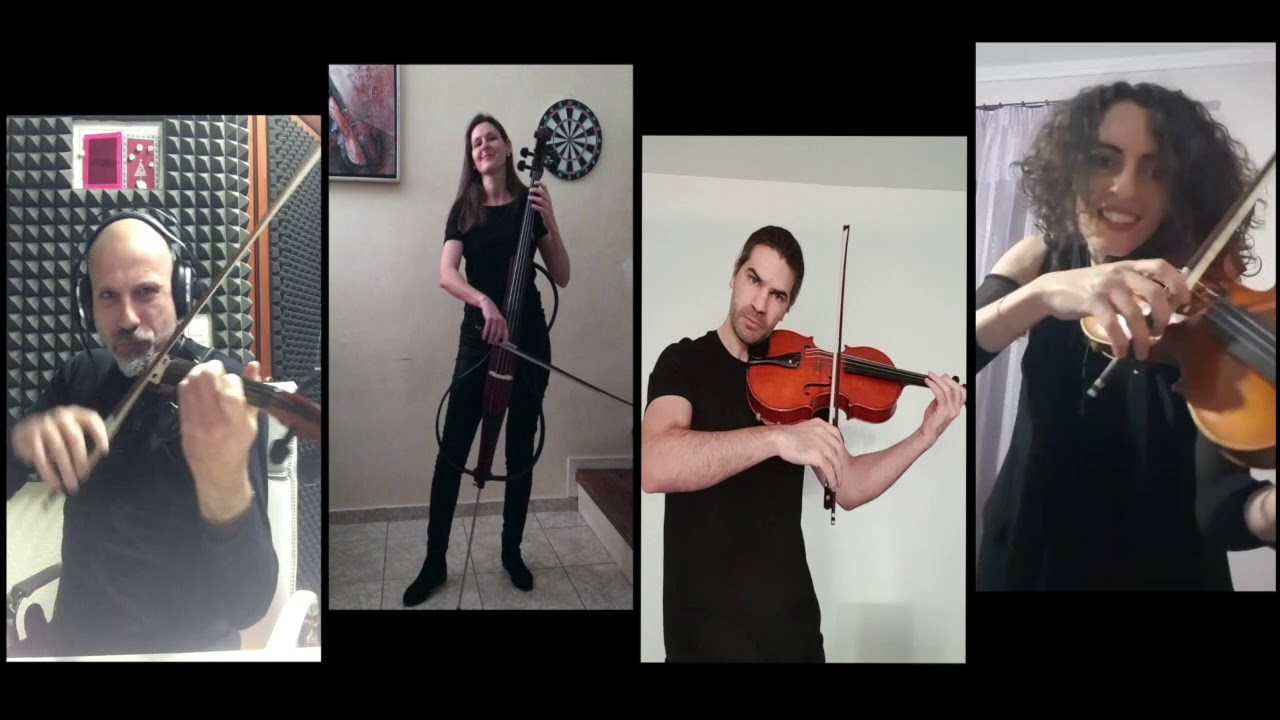 STORM String Quartet - Bon Jovi:It's My Life (cover) #StayHome - YouTube