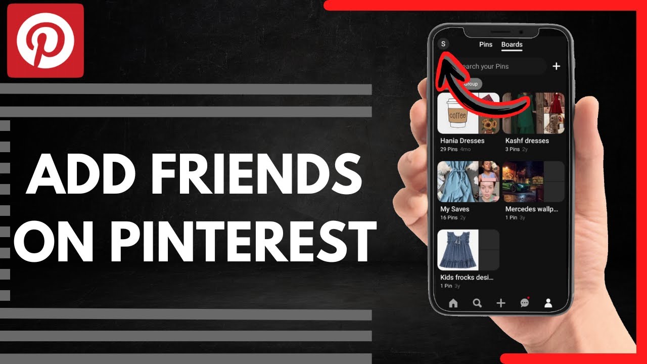 How To Add Friends On Pinterest - YouTube