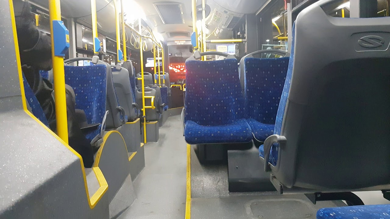 Solaris operated Dan Bus Company ride on route 7 from Ayalon Mall/6 ...