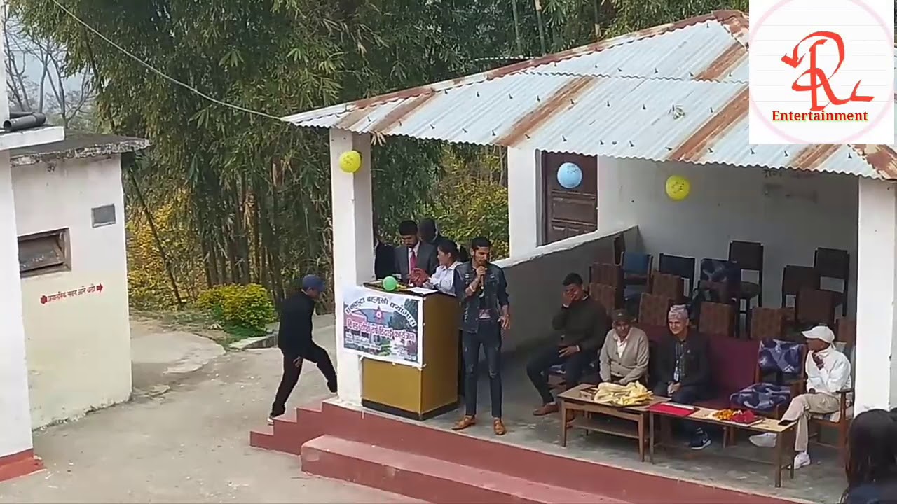 Stage performance(Dhankuta multiple campus) #Dilliram ojha - YouTube