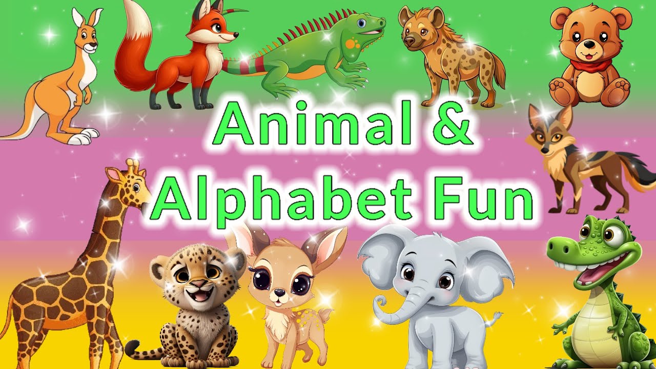 Alphabet Learning l Video for Toddlers Fanta Cartoon With Alphabet ...