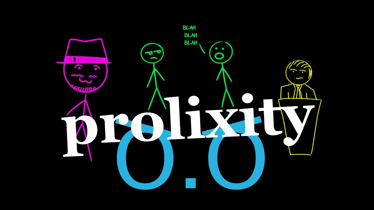 Prolixity - A great word for those who wont shut up - YouTube