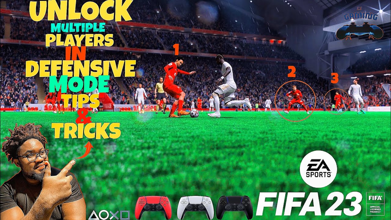 Use this hidden button to activate multiple players to man-mark your ...