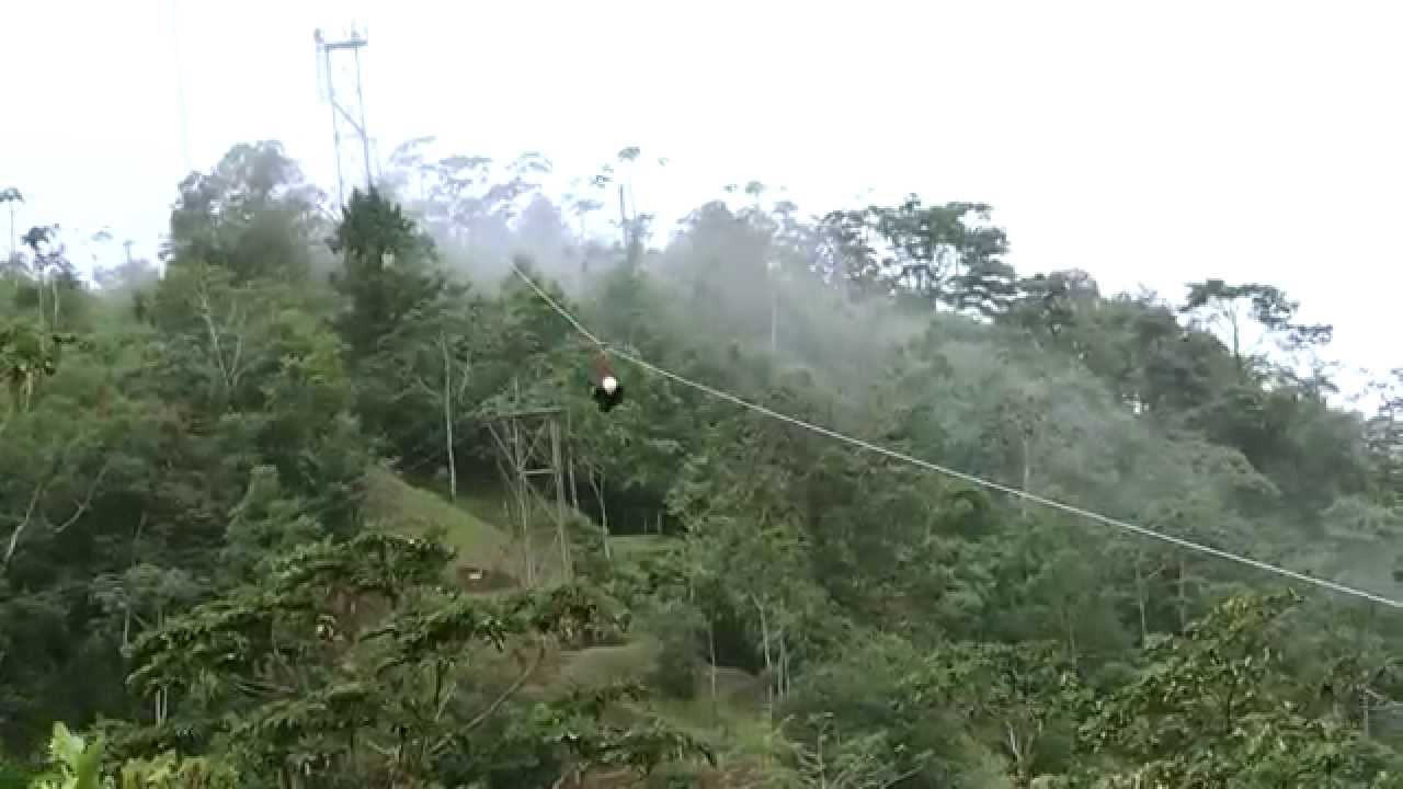 Superman Cable in Lands in love - Costa Rica - YouTube