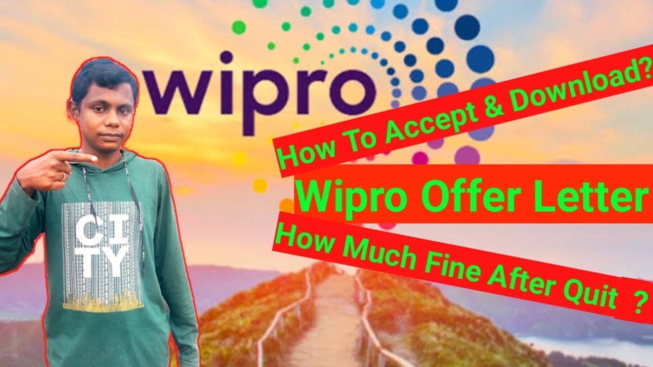 How To Accept And Download Wipro Offer Letter || #wipro_offer_letter ...