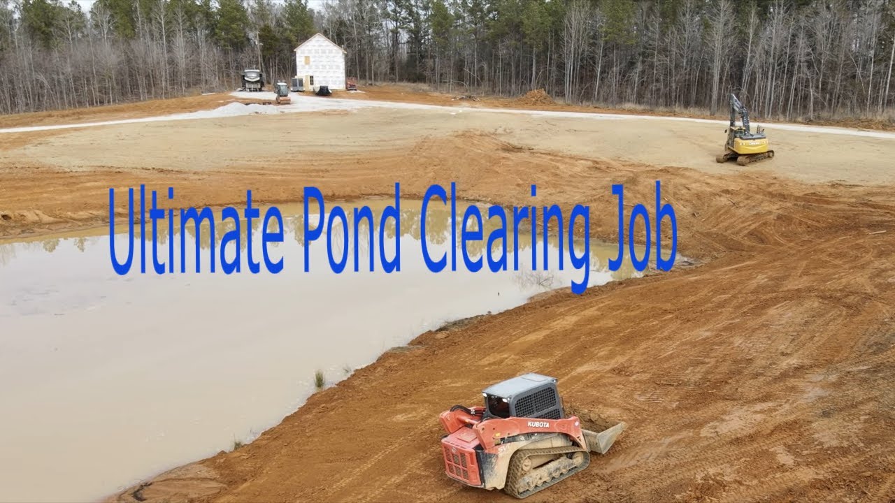 Unveiling the Ultimate Pond Clearing Challenge in a Time Lapse - YouTube