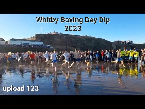 Whitby - Boxing Day Dip 2023 - YouTube