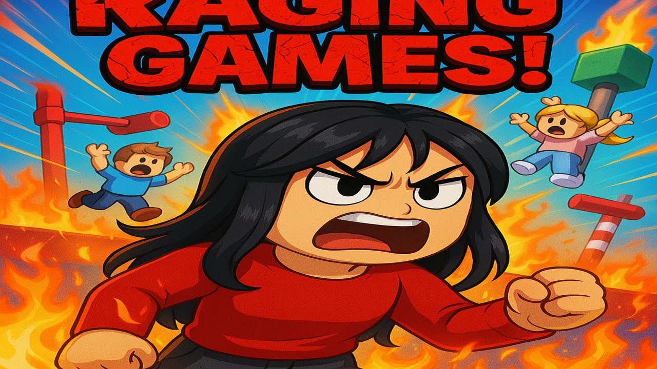 PLAYING THE MOST RAGING GAMES ON ROBLOX!!!! - YouTube