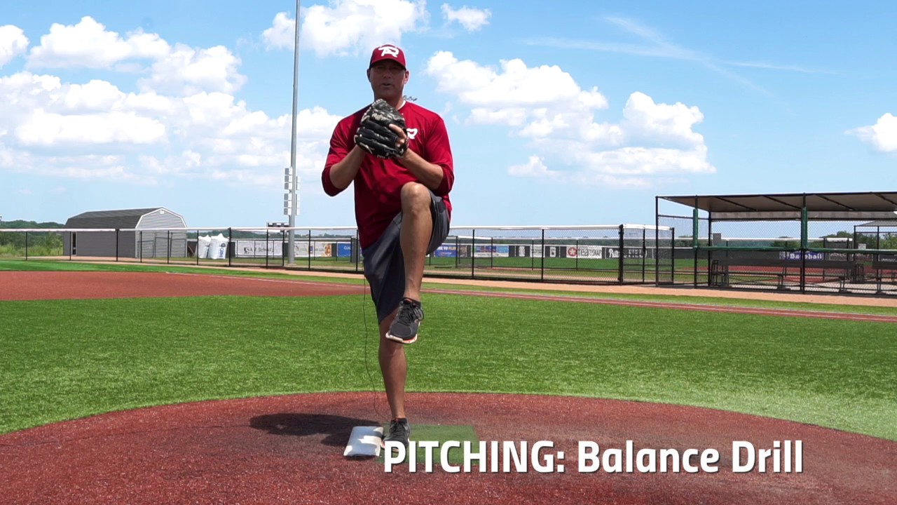 Lesson 21 Pitching Balance Drill - YouTube