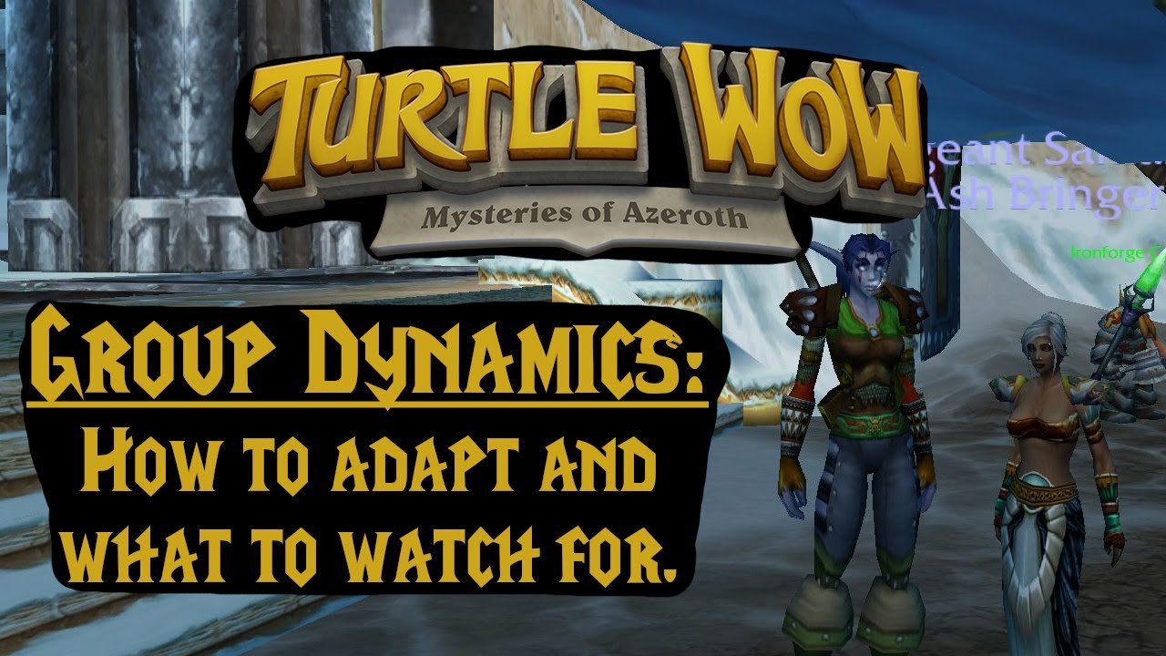 How to Adjust to a Group: Part 1 (Turtle WoW) - YouTube