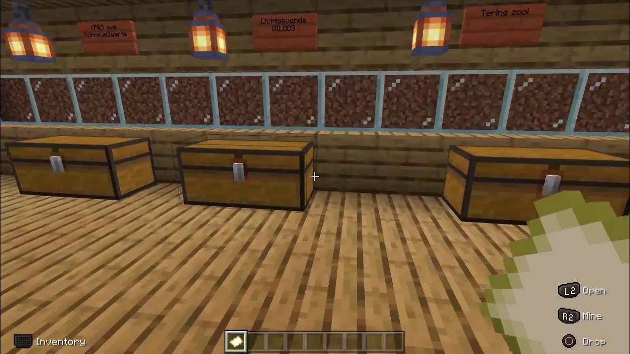 Old minecraft tutorial map on ps4 (latest version 2021) - YouTube