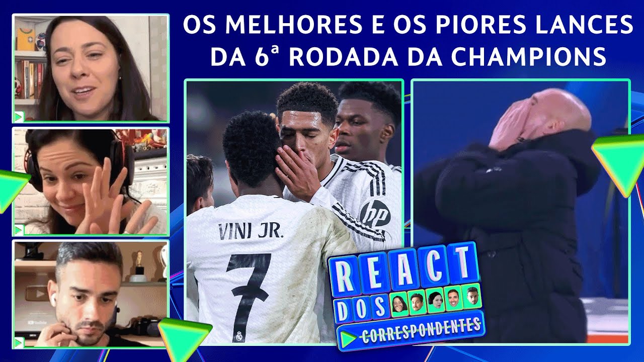 GOLAÇOS, LANCES BIZARROS E MAIS DA 6ª RODADA DA CHAMPIONS! BECHLER ...