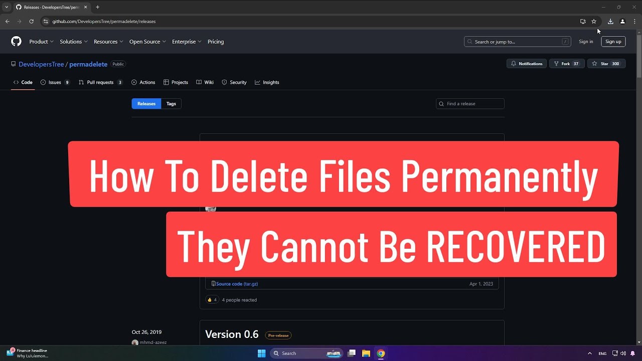 How to Delete Files or Folders Permanently They Cannot be RECOVERED ...