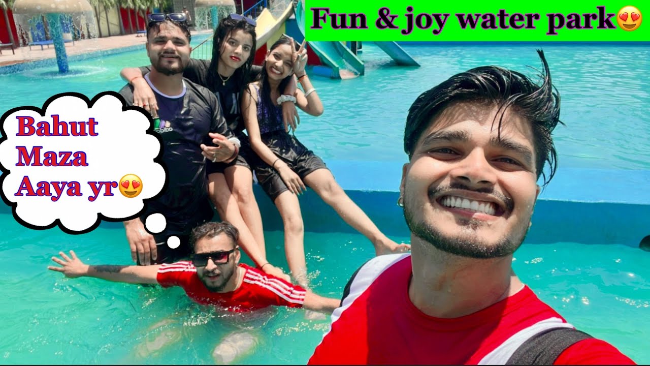 Fun & joy water park😍||bahut maza aaya yar||plan ban gaya Jane ka # ...