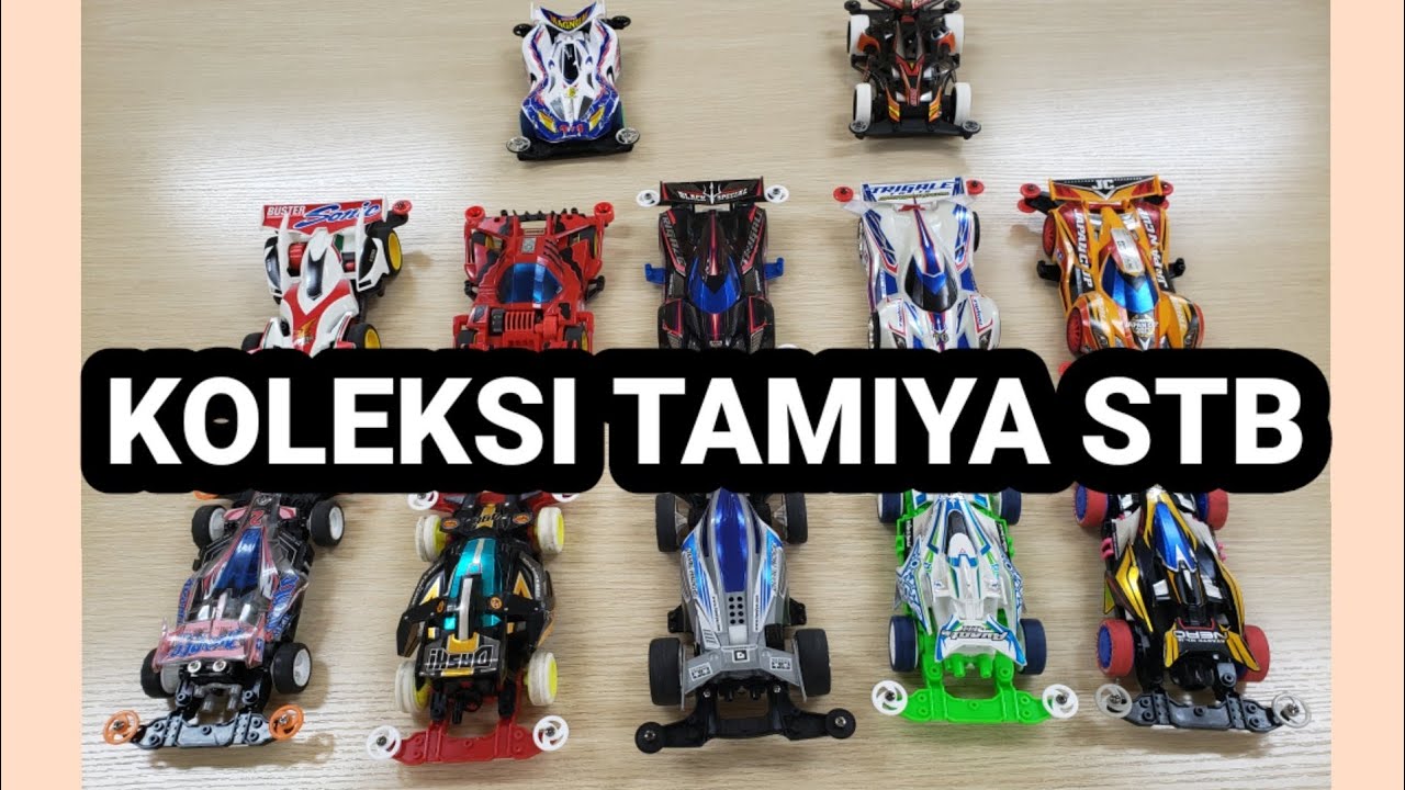 TAMIYA: KOLEKSI TAMIYA STB. #tamiyajapan #mini4wd #trekkardus #fanspd ...