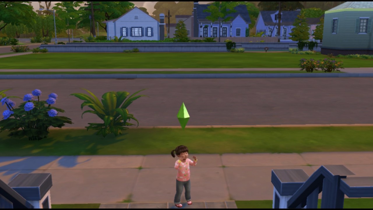 Sims 4 Toddler Sobbing Cos Her House is on Fire - YouTube
