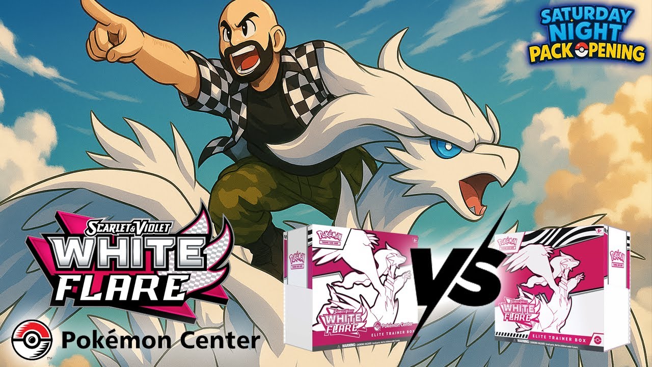 Battle of the ETB's: White Flare Pokémon Center ETB Vs Standard ETB ...