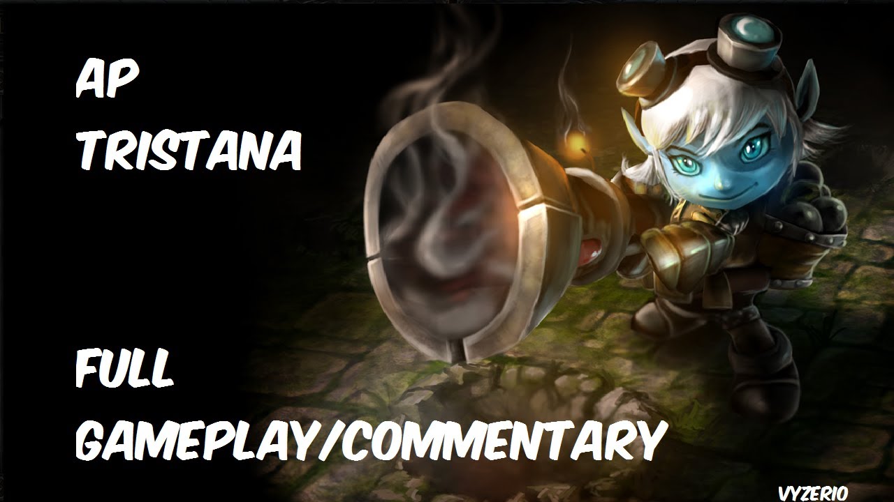 League of Legends AP Tristana Jumping Around Gameplay/Commentary - YouTube