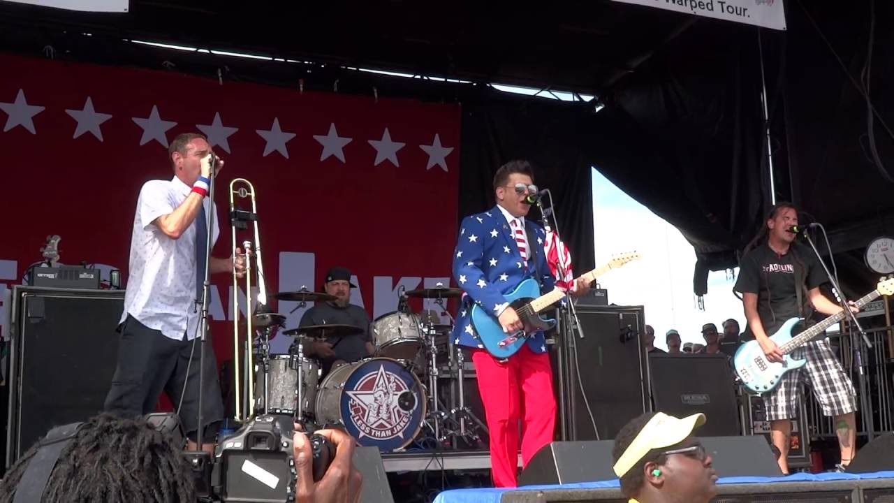 Less Than Jake - The Ghost Of Me And You Live at Vans Warped Tour 2016 ...