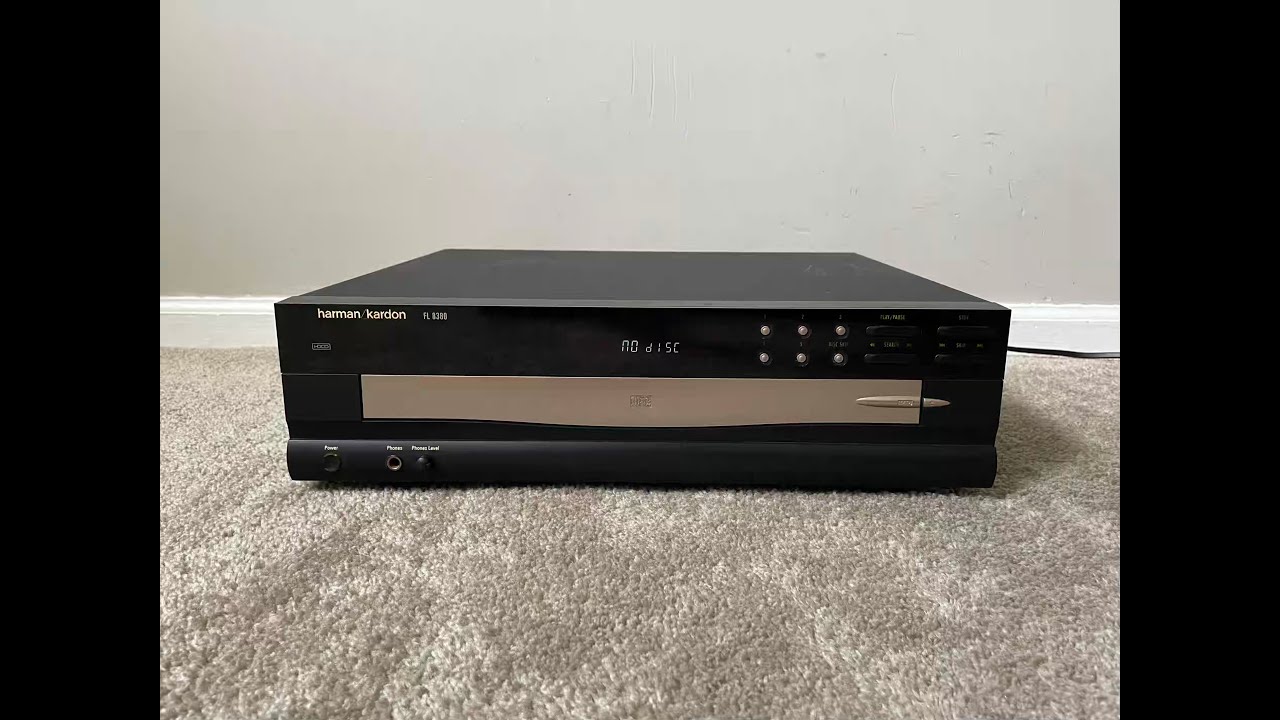 Harman Kardon FL 8380 5 Compact Disc CD Player Changer - YouTube