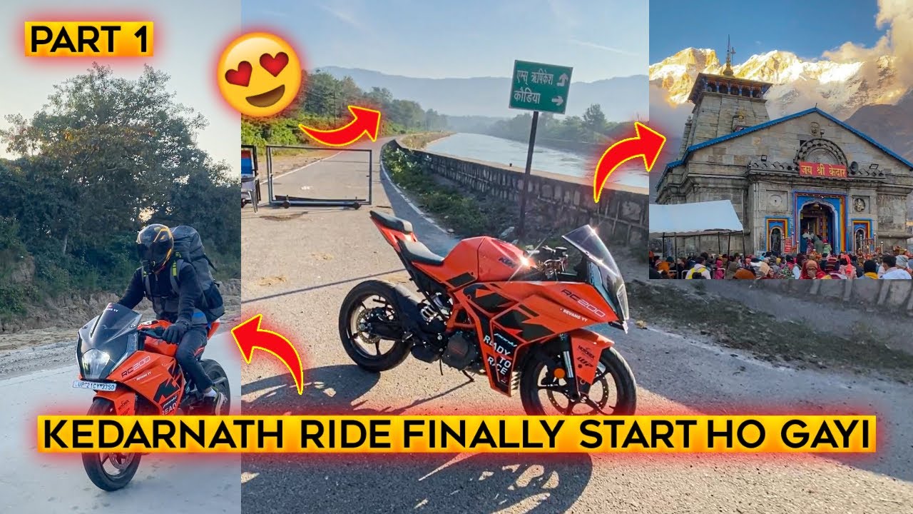 MORADABAD TO KEDARNATH RIDE BY BIKE | KEDARNATH RIDE | MOTOVLOG O ...