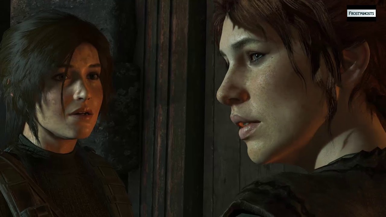 Lara fights her way to the tower - YouTube