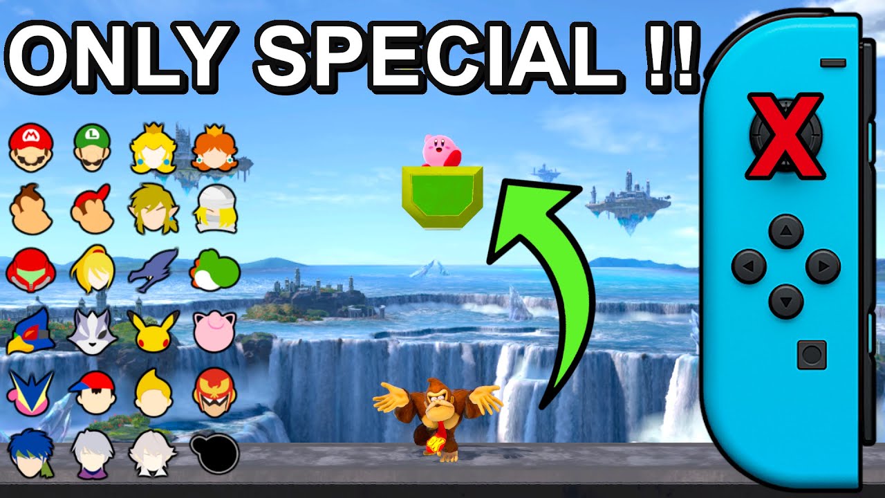 Who Can Hit Kirby With Only Special Move's ? - Super Smash Bros ...