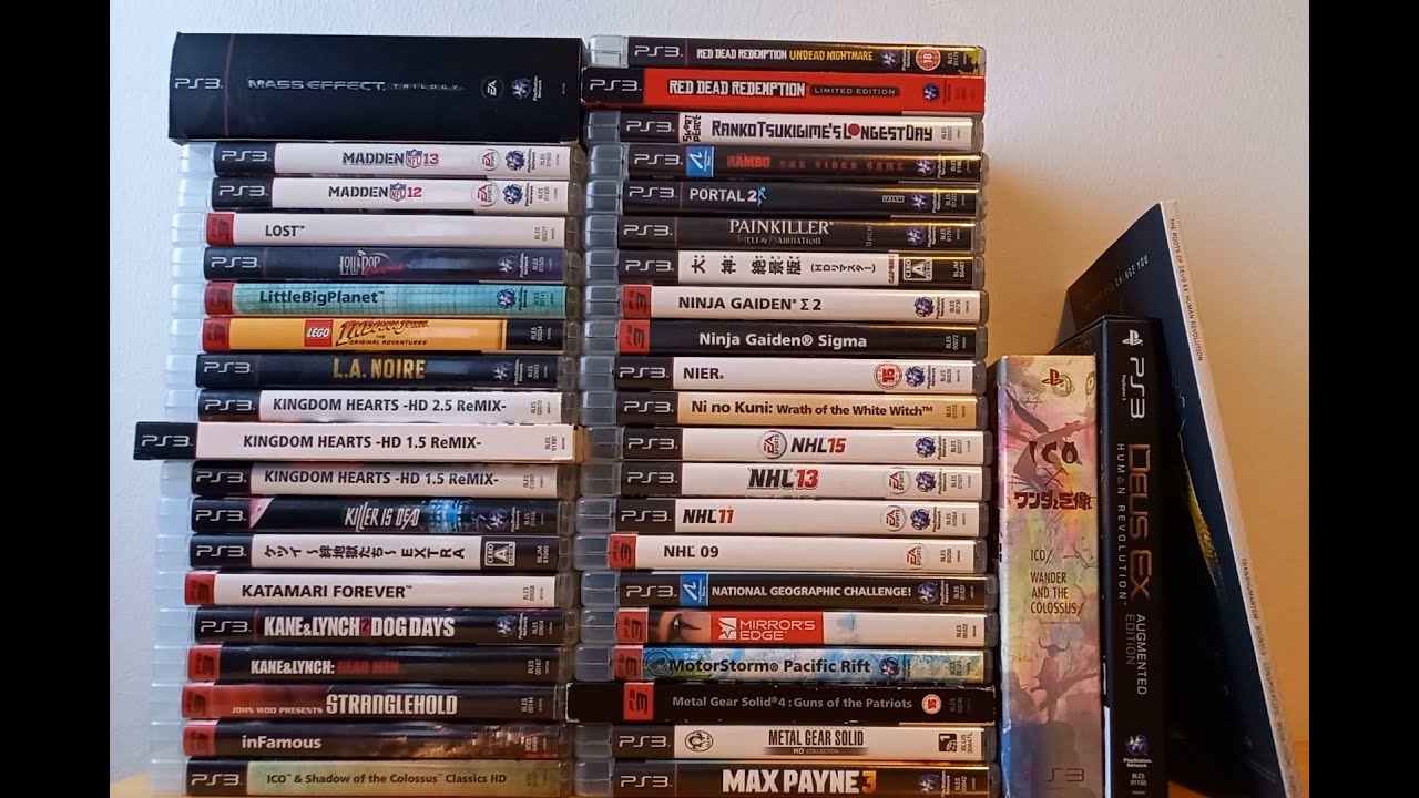 My complete PS3 collection (250+ games!): PART 2 - YouTube