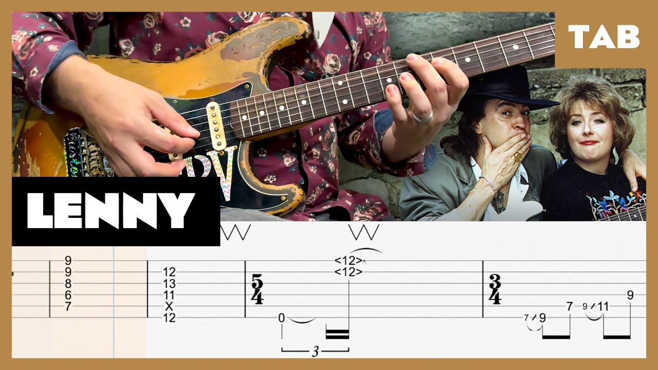 Stevie Ray Vaughan - Lenny - Guitar Tab | Lesson | Cover | Tutorial ...