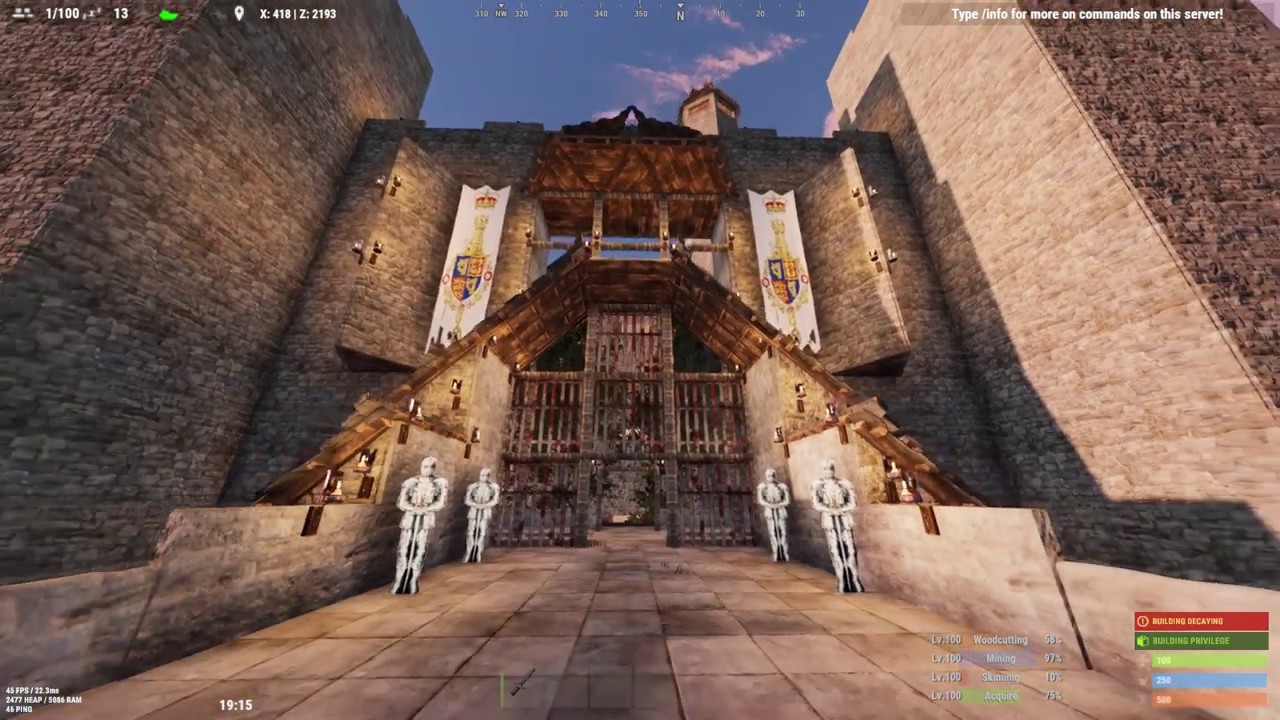 Rust - Crazy RP Castle! - YouTube