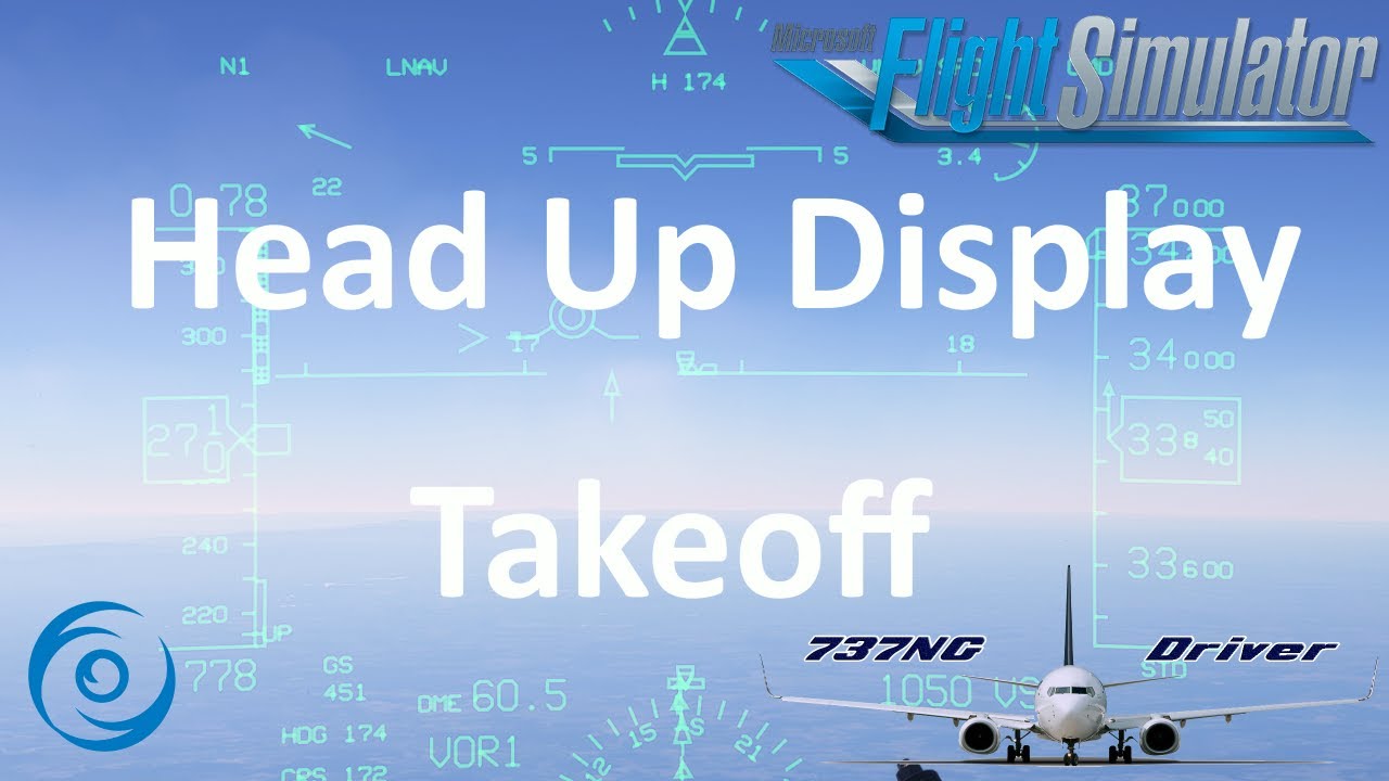 Head Up Display Explained: Takeoff | Real Airline Pilot - YouTube