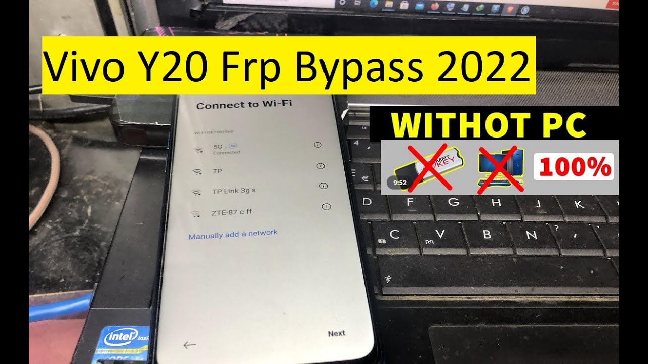 Vivo Y20 Frp Bypass 2022 Or Reset Google Account Lock Android 11 | Without PC | All Vivo Frp ...