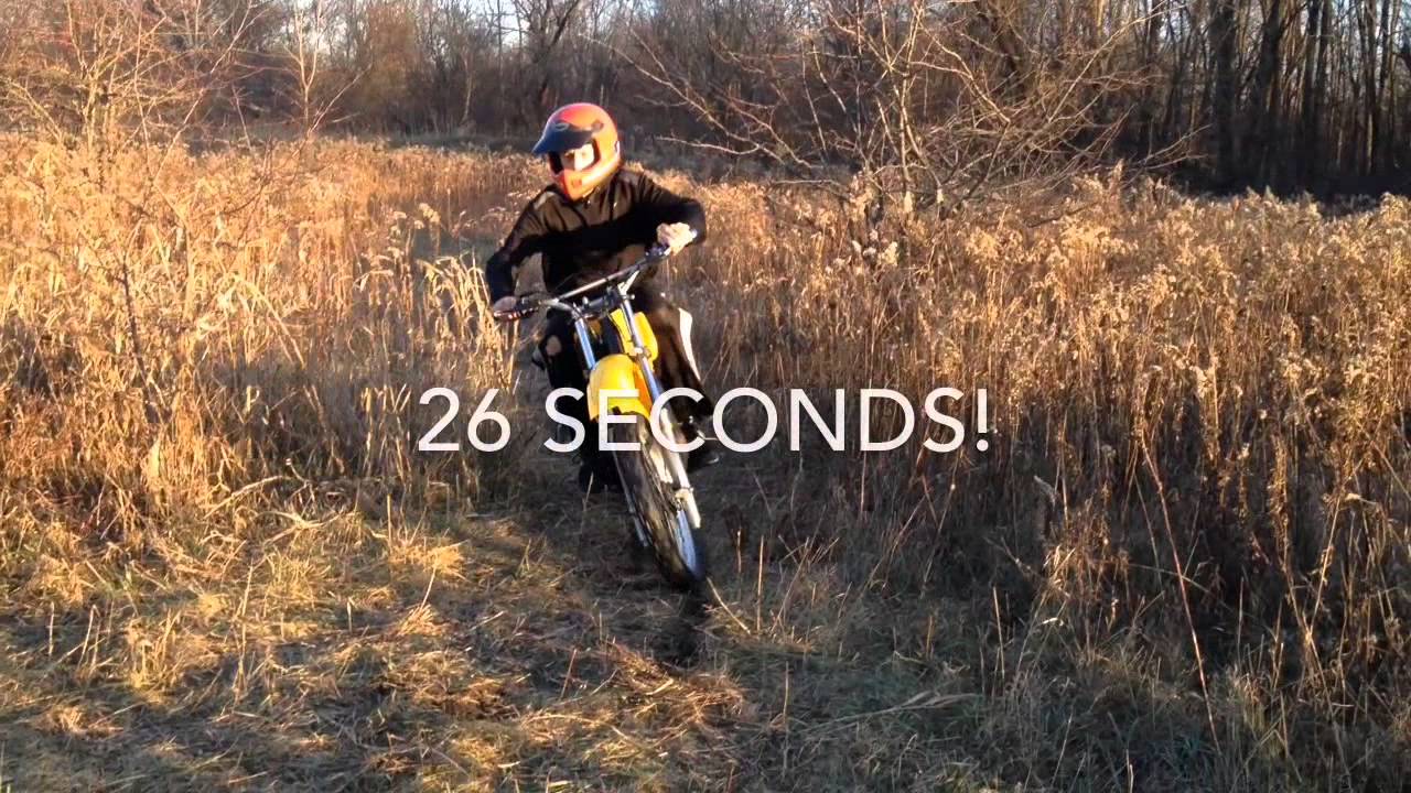 1983 Yamaha YZ80 dirt bike - YouTube