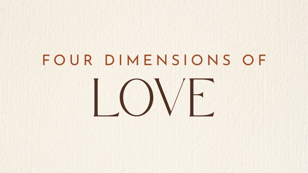 Sunday Service I 16 November I Ps Selamet I Four Dimensions of Love ...