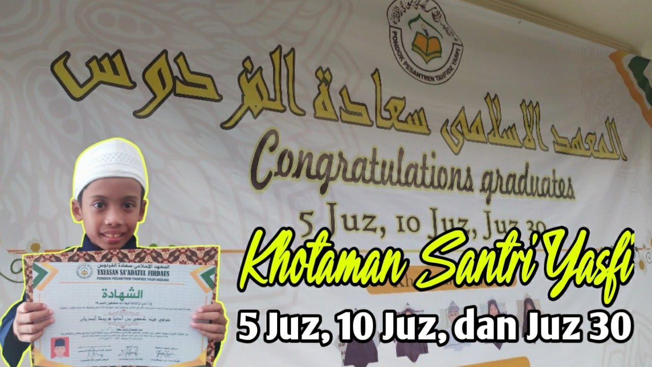 KHOTAMAN SANTRI YASFI!! Acara Yang Dinanti-Nanti Oleh Para Ayah dan ...