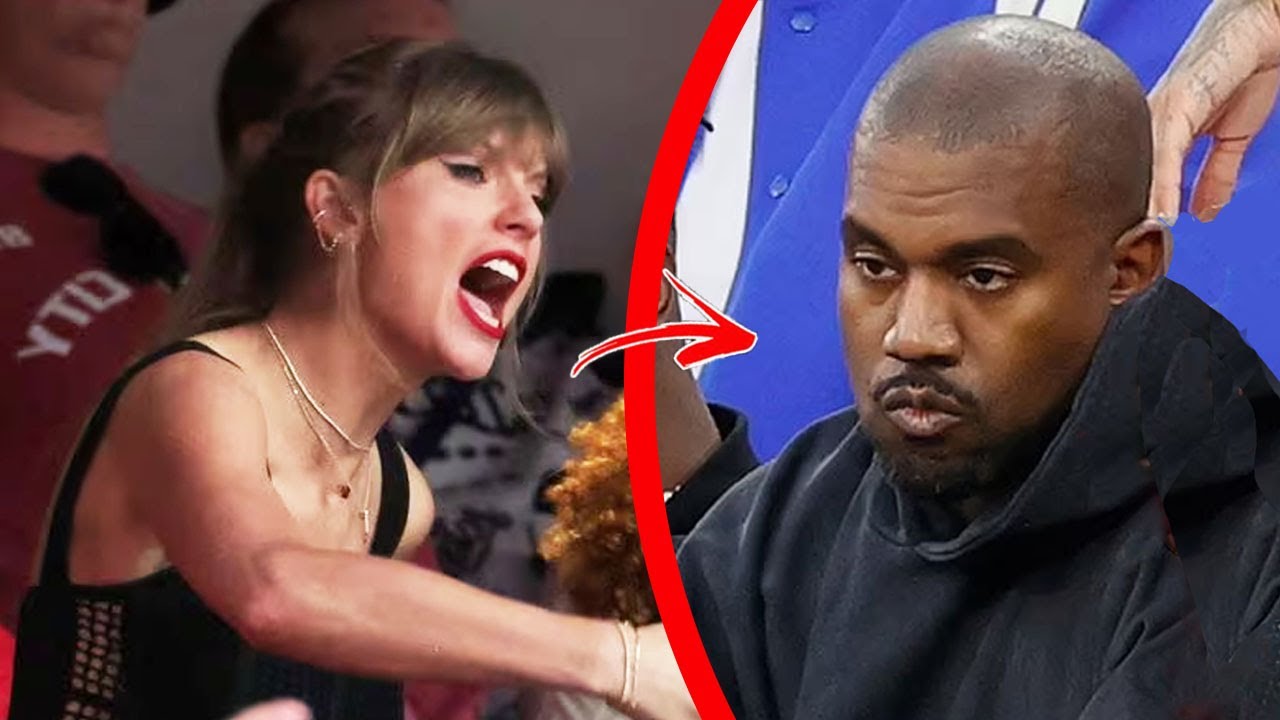 Taylor Swift Exposed For Kicking Kanye Out Of His Super Bowl Seat - YouTube