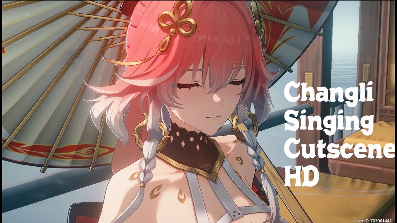 Beautiful Cutscene with Changli Singing in boat Wuthering Waves HD ...